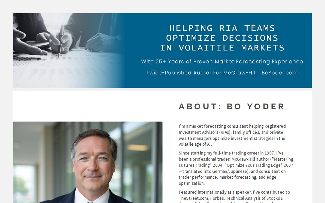 Bo Yoder's Home Page